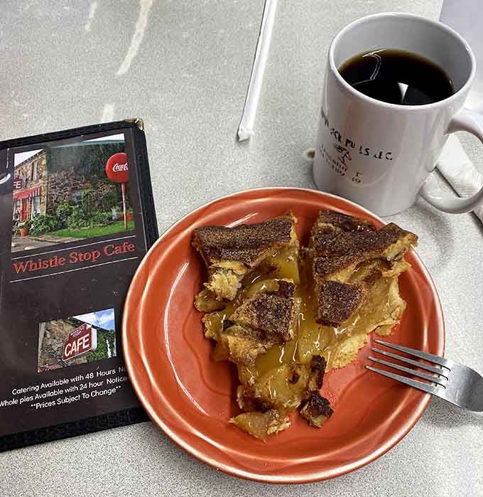 Apple pie and coffee, the dynamic duo that's been solving life's problems since diners were invented.