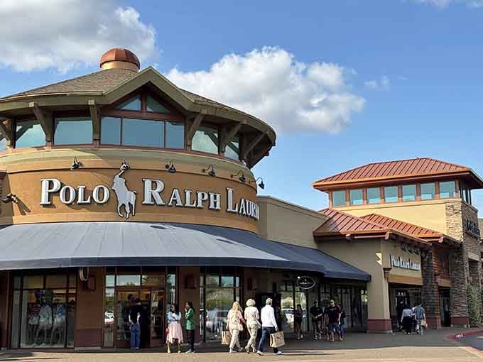 Polo Ralph Lauren's factory store brings preppy style to the masses without the country club membership fees.