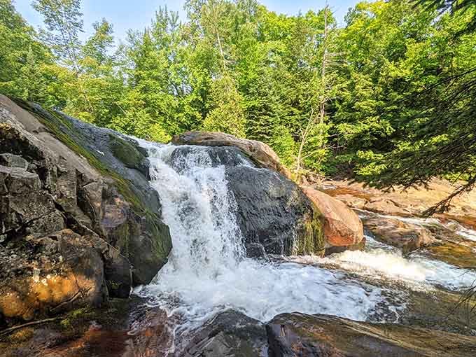 Up close, the falls reveal their true personality: powerful, beautiful, and completely indifferent to your Instagram followers.