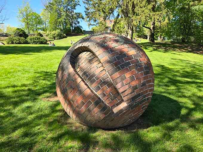 This copper-tiled sphere could be the world's fanciest disco ball, just waiting for Saturday night.