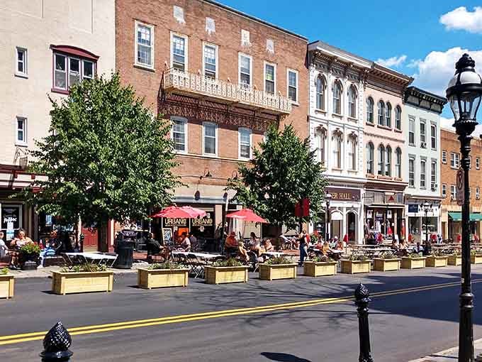 Quiet neighborhoods where front steps become gathering spots and strangers quickly become friends you haven't met yet.