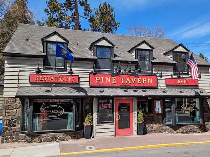 Those charming dormers and red awnings have welcomed hungry travelers through countless seasons of mountain adventures and good company.