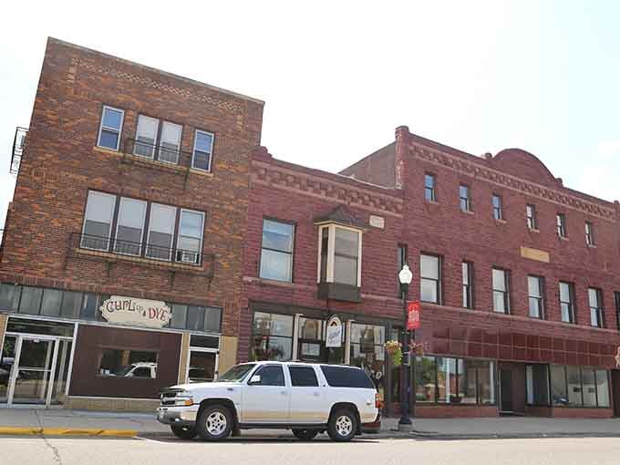 These sturdy brick buildings have that "built to last forever" quality our grandparents understood better than we ever will.