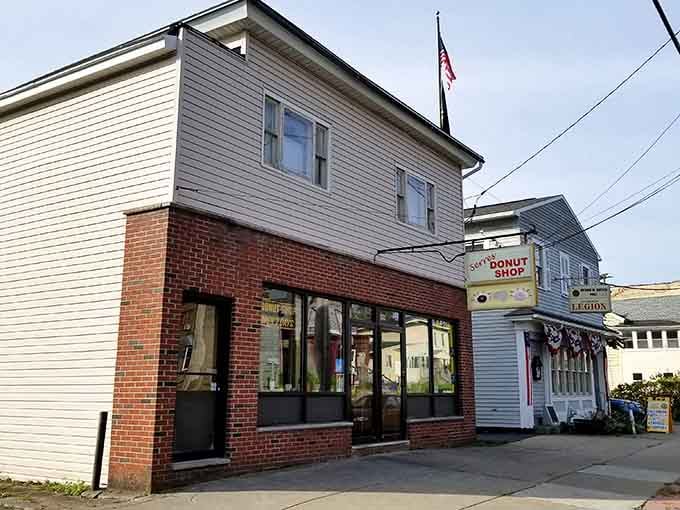 Classic brick construction meets modern updates at this corner shop where tradition still means something important.
