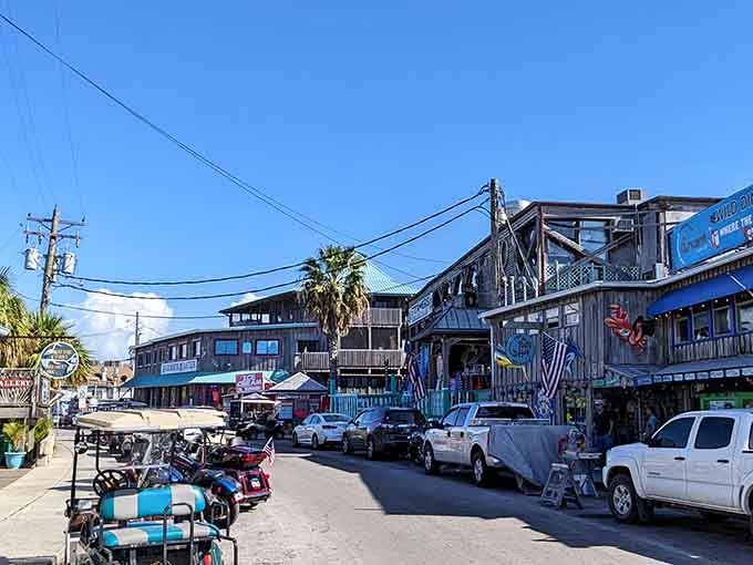 Enjoy the laid-back, coastal vibes of Cedar Key, a wonderful spot to explore unique shops and beautiful, sunny island scenery.