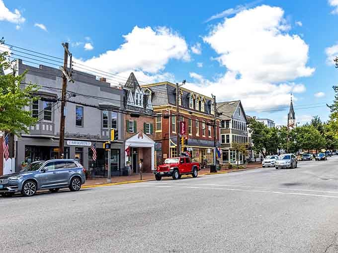 Victorian architecture meets modern life here, where ornate details remind us that beauty never goes out of style.
