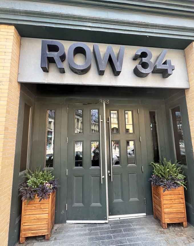 Those elegant double doors open into a seafood lover's dream, where the oyster selection rivals any coastal town's finest.