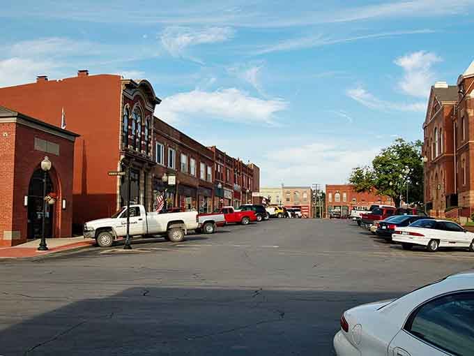 Pedestrian crossings with actual pedestrians &ndash; now that's a sign of a community that values walking and talking together.