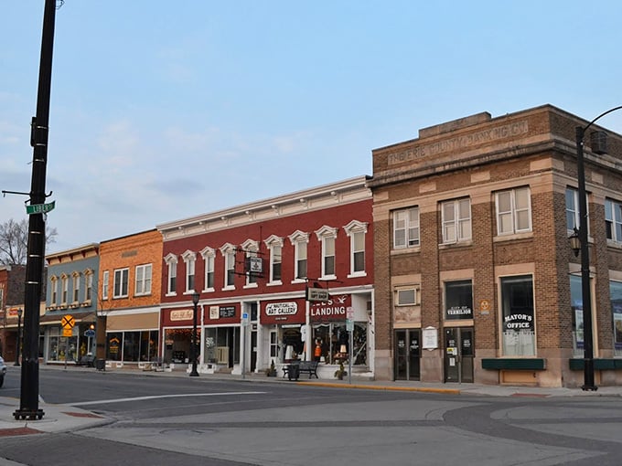 These perfectly preserved storefronts demonstrate that caring for your downtown pays dividends in pure charm and character.