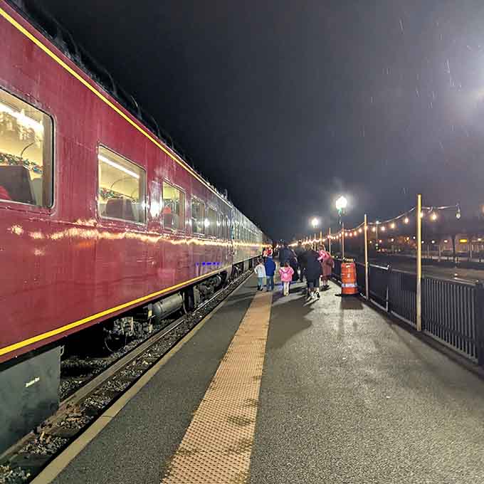 Evening departures add an extra touch of magic to your railroad experience through the mountains.