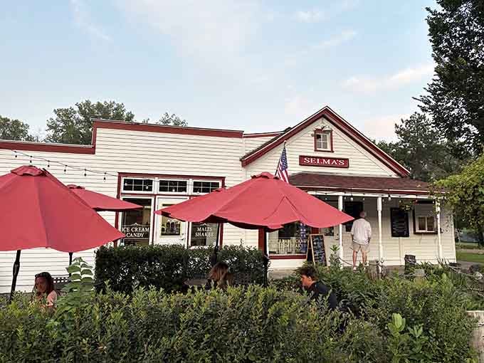 Selma's serves ice cream the old-fashioned way: in a building with character, not a corporate cookie-cutter design.