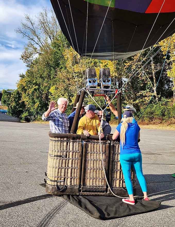 Ground crew and passengers share that pre-flight anticipation, like kids waiting for the curtain to rise on opening night.