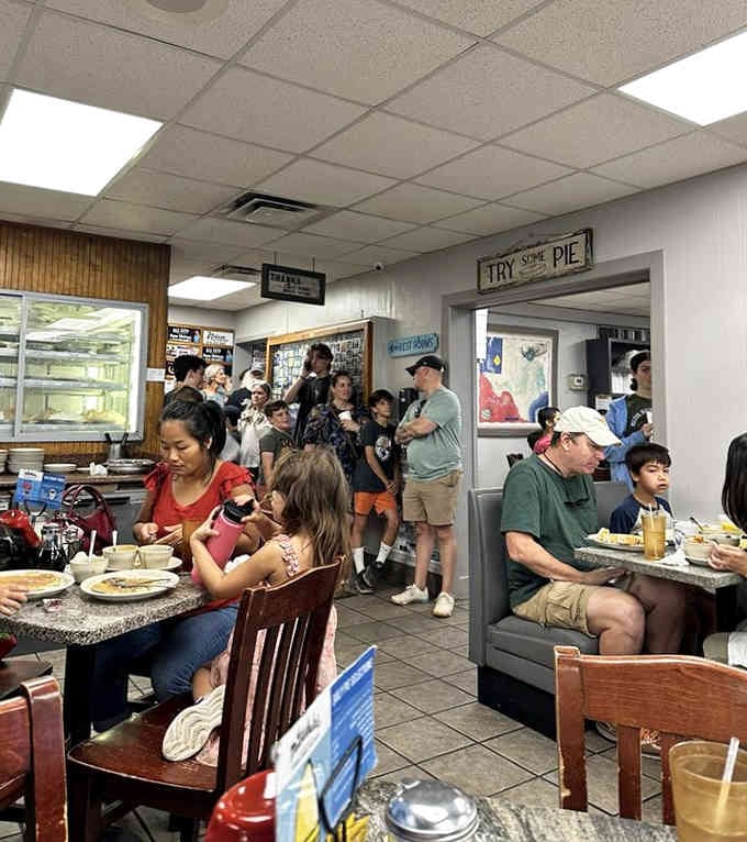 The crowd waiting for tables tells you everything you need to know about this place's reputation.