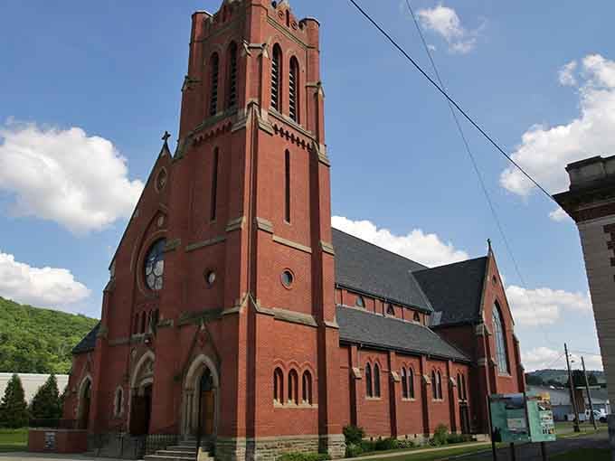 Churches built when craftsmanship mattered and buildings were designed to last centuries, not just decades of mortgage payments.