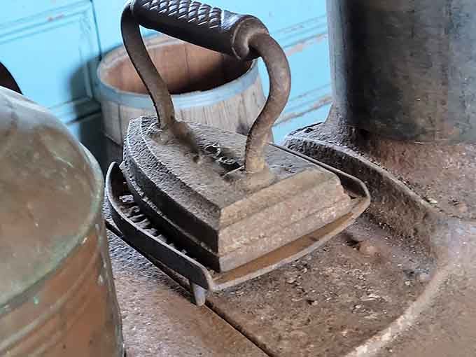 Before wrinkle-release spray, this flat iron required actual elbow grease and probably caused more than a few burns.