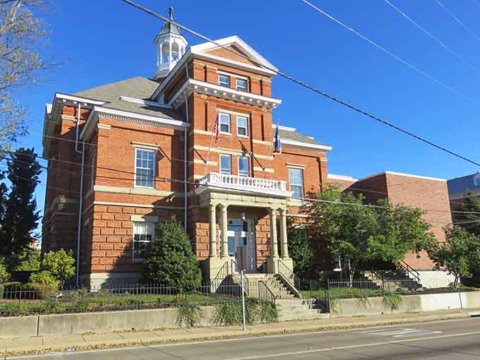 The Old Boone County Courthouse stands proud, reminding everyone that good architecture never goes out of style.