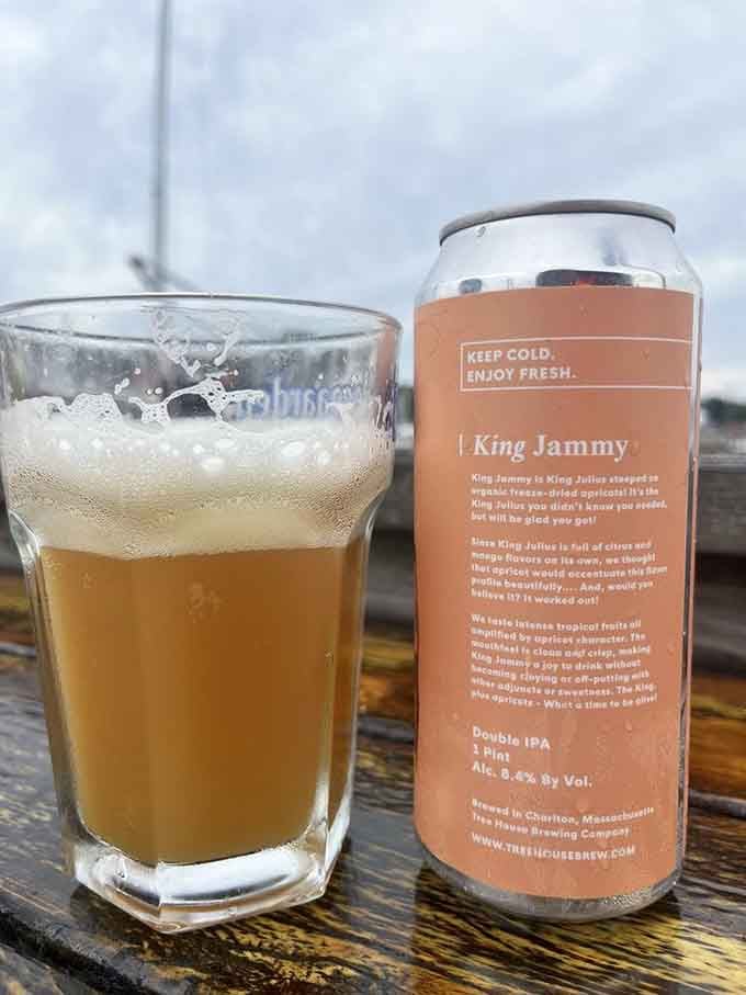 Nothing says summer quite like a cold beer with boats bobbing in the background and fried clams in your immediate future.