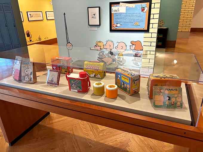 Vintage lunch boxes showcase how these characters became part of every school cafeteria across multiple generations.