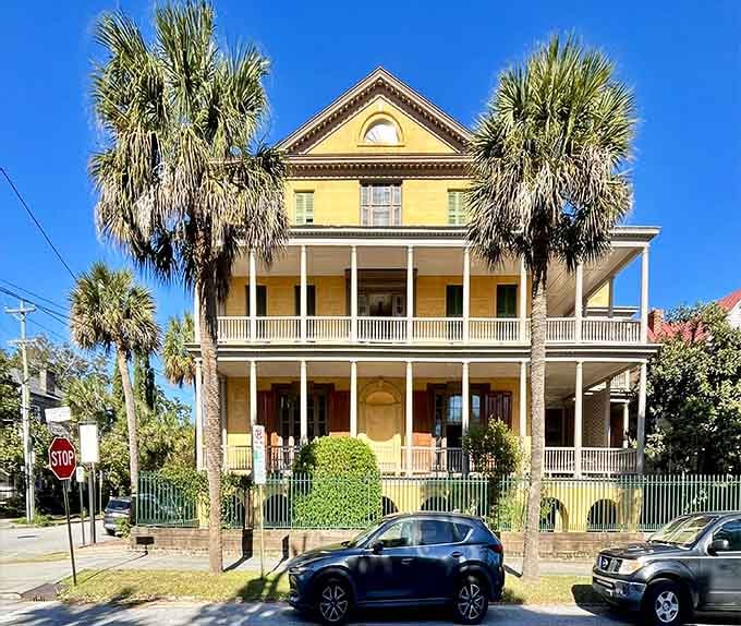 The Aiken-Rhett House stands authentically weathered, showing history's honest face rather than a polished facade.