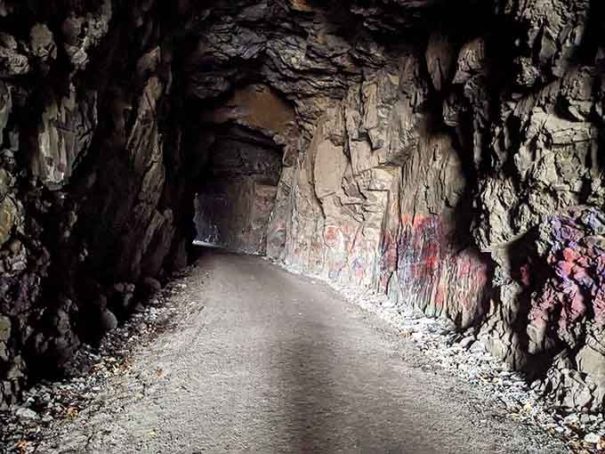 The deeper you venture, the more you appreciate those early railroad workers and their determination.