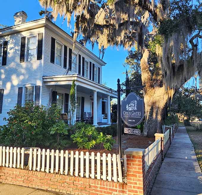 Bed and breakfasts where the historic architecture whispers stories while you enjoy your morning coffee on a proper Southern porch.