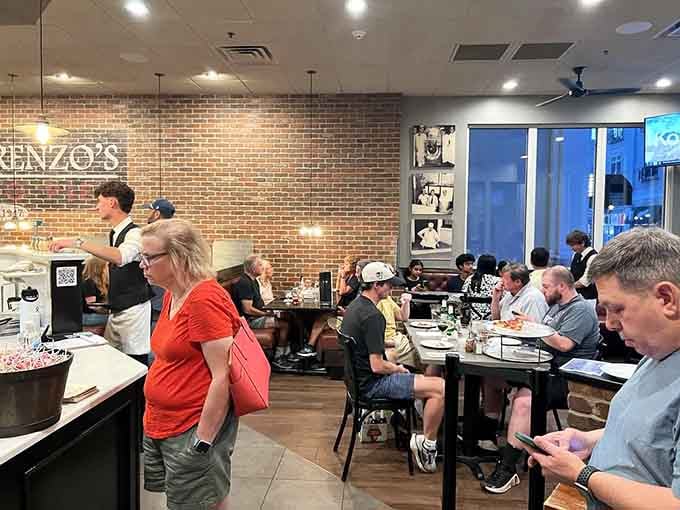 Packed tables and happy faces tell you everything you need to know about this place.