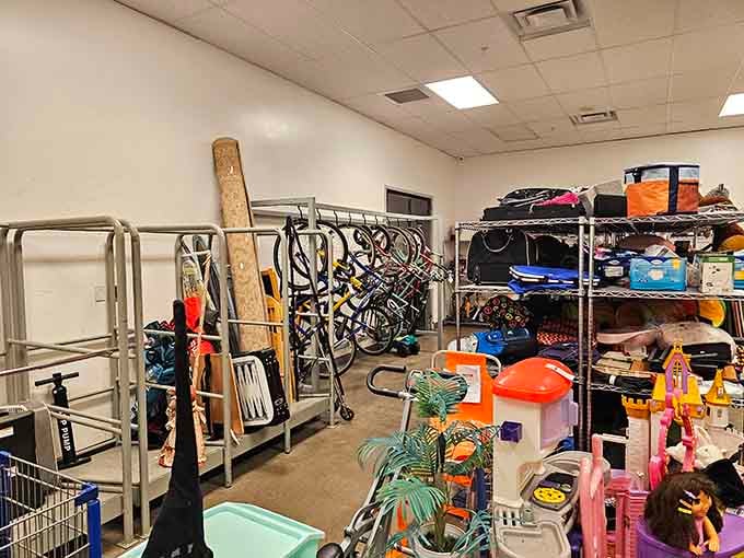 The miscellaneous section is where garage sale dreams come true, minus the awkward small talk with neighbors.