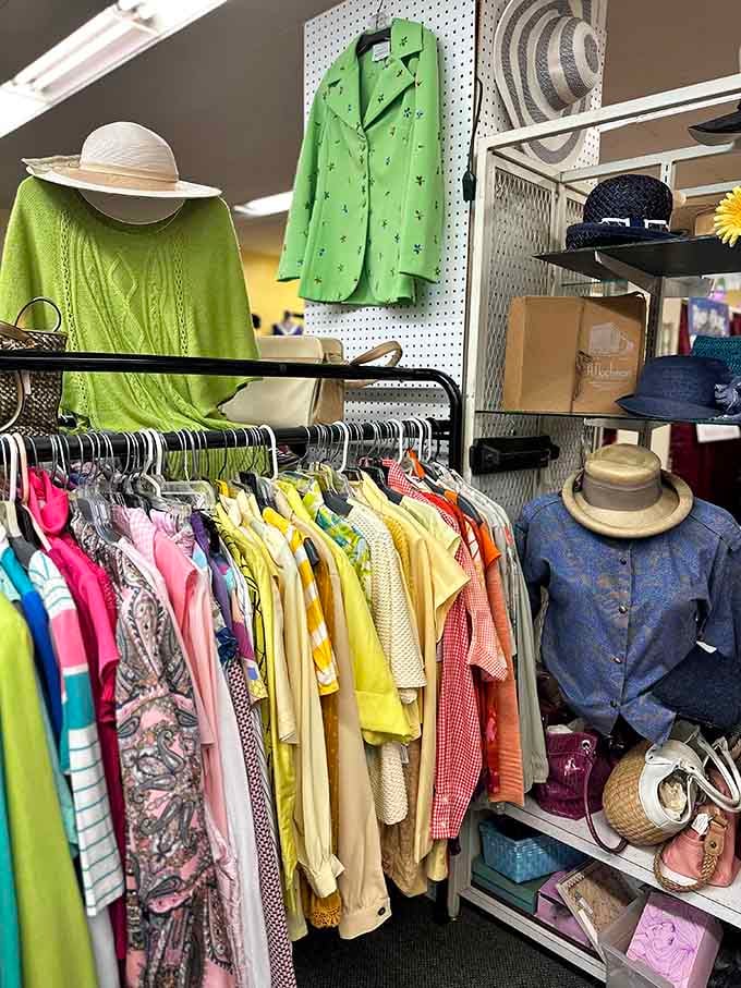 Vintage fashion in colors that pop, because the past understood that life's too short for boring wardrobes.