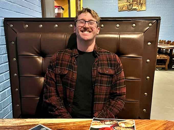 When you're this happy at a restaurant, you've found something special worth coming back to repeatedly.