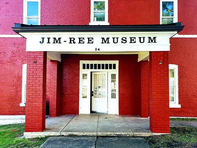 The Jim-Ree Museum preserves important local history in a building as vibrant as the stories it holds.