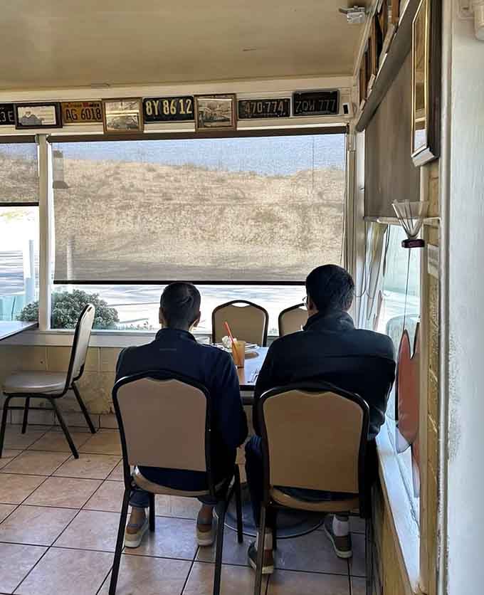 Window seats with a view of Route 66, where the scenery comes with a side of history.