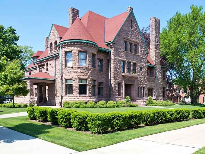 This Victorian mansion proves Erie's historic families knew how to build homes that would still photograph beautifully over a century later.
