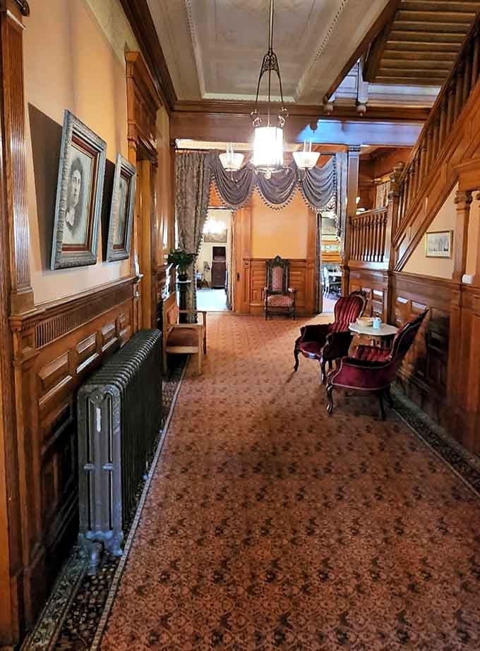 Walking these hallways feels like starring in your own period drama, corset mercifully not required for admission.