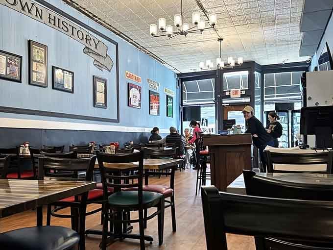 Tables filled with locals who know exactly where to find the good stuff in Georgetown.