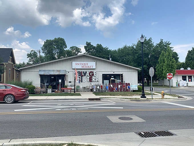 Vintage hunters rejoice because this warehouse holds more stories than your uncle at Thanksgiving dinner, and better ones.