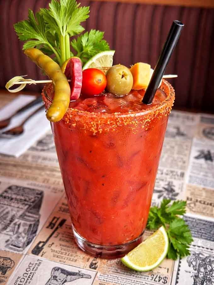 That Bloody Mary garden on top could feed a small village while curing what ails you.