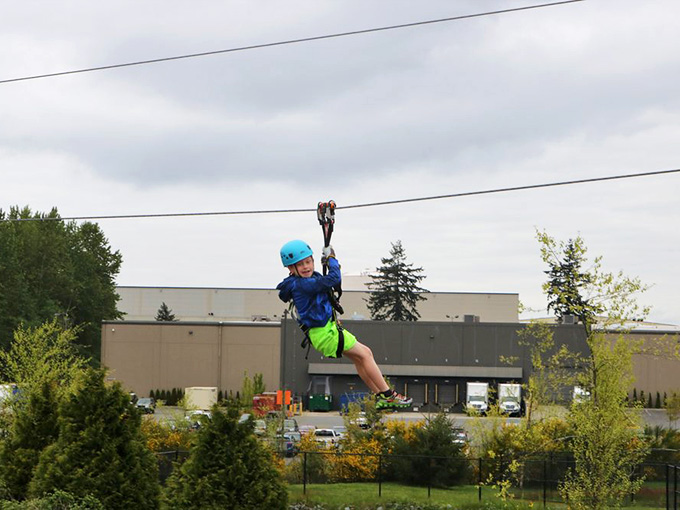 Flying through the air with the greatest of ease, or at least with significantly less screaming than anticipated.