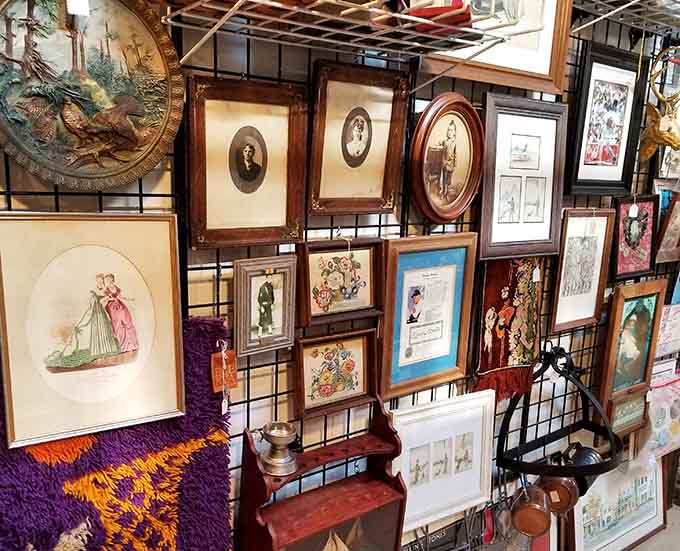 Framed memories line the walls, offering glimpses into lives lived before smartphones documented every single moment endlessly.