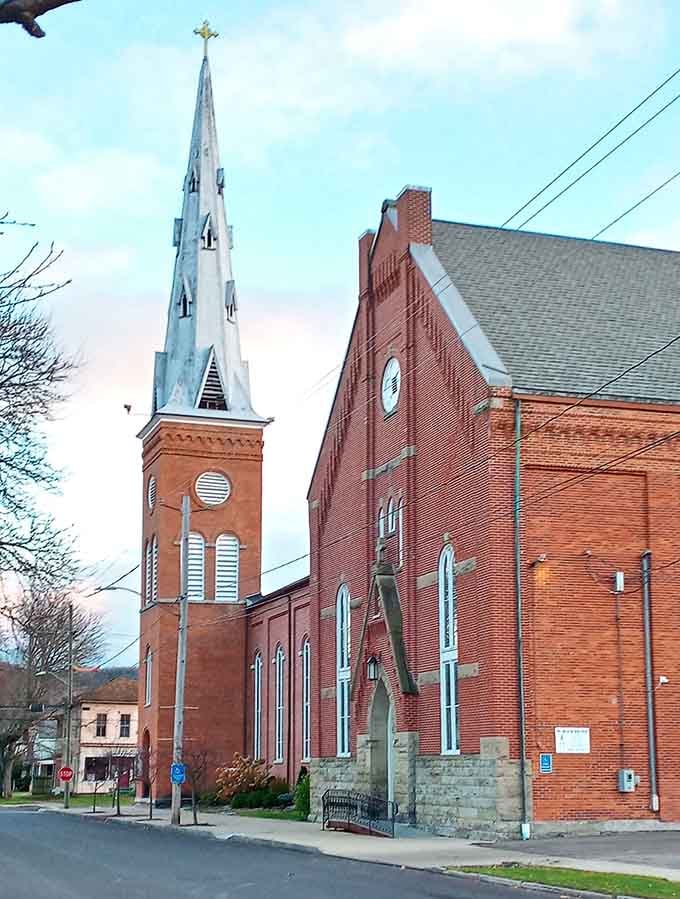 Beautiful church with architecture that reflects true craftsmanship, not just a generic blueprint from corporate headquarters.