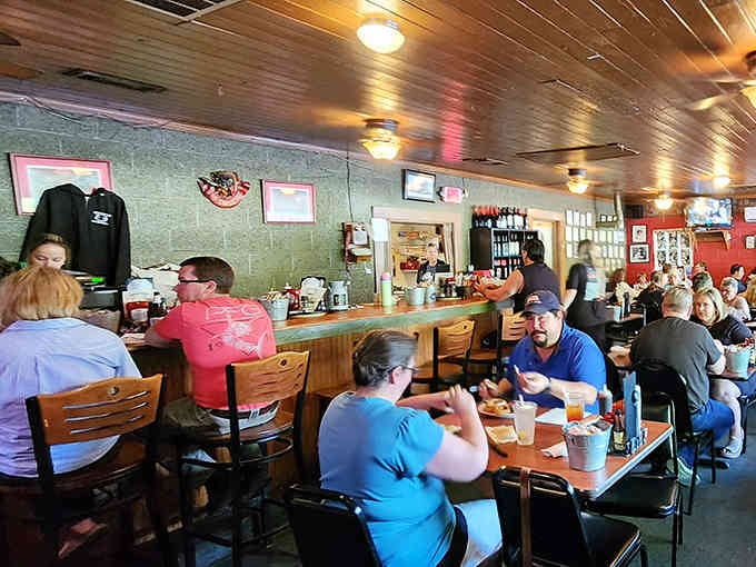 A packed dining room on a weeknight is the best review any restaurant could ask for.