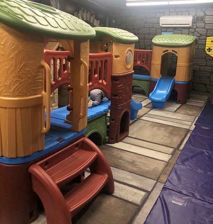 This colorful playground proves that burning energy indoors can be just as magical as any outdoor quest.