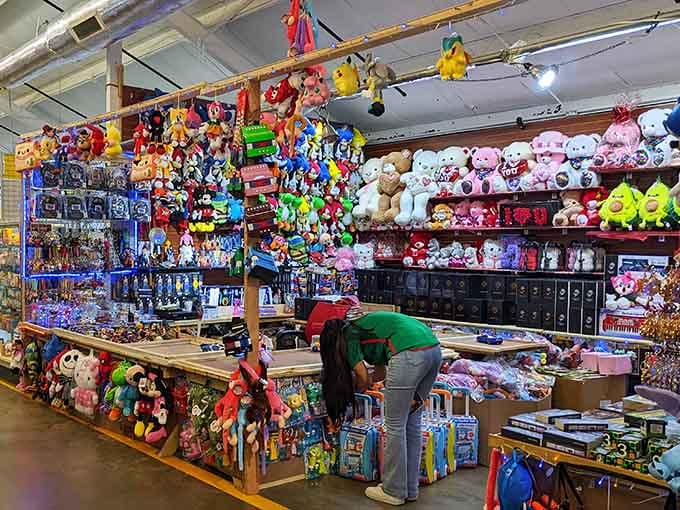 Kids' eyes light up here like it's Christmas morning, except the prices won't make parents need a second mortgage.