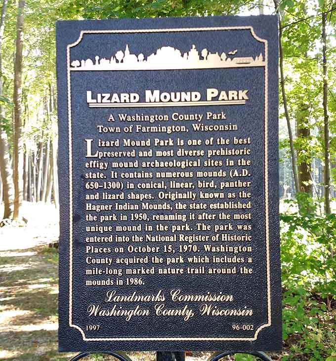 This marker tells the story of preservation, reminding us how close we came to losing these irreplaceable treasures.