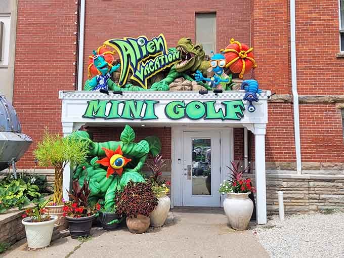 Mini golf meets whimsy at this attraction where putting around becomes an adventure worth Instagram bragging.