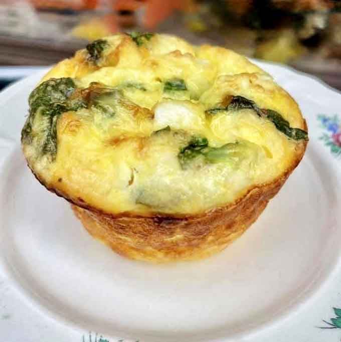 Fluffy eggs baked into golden perfection, the kind of breakfast that makes you forget about cold cereal.