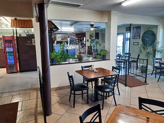 The dining room where locals gather, stories flow, and strangers become friends over exceptional comfort food.