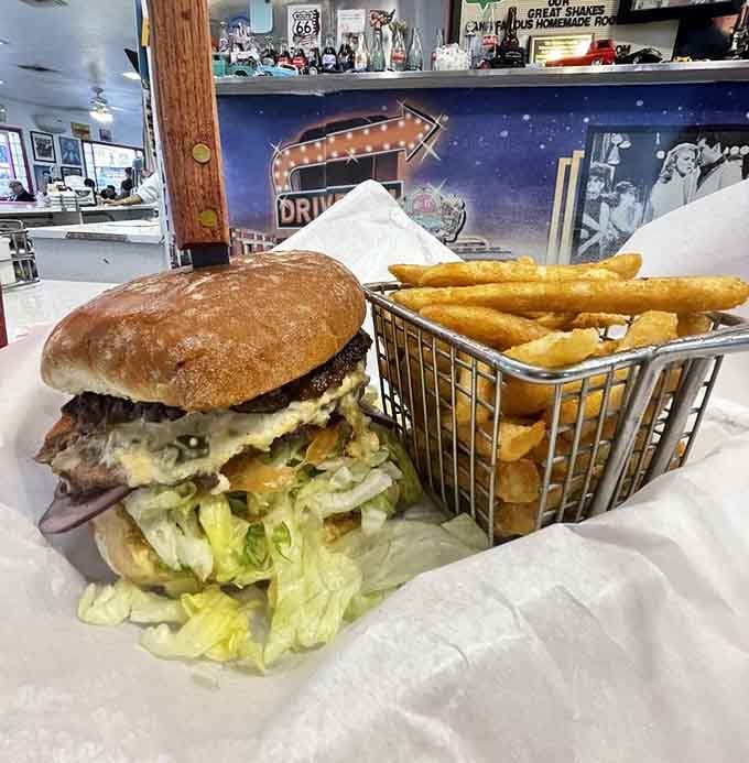 Jalape&ntilde;o poppers met a burger and decided to settle down together. It's a beautiful love story, really.