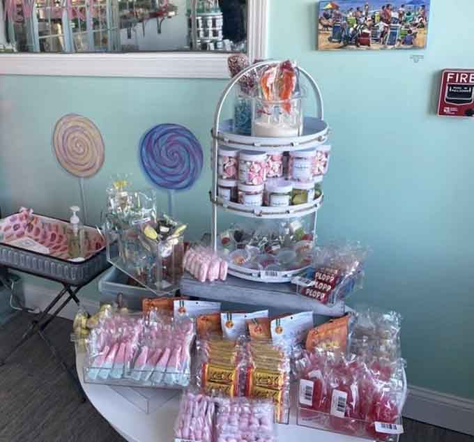 This display looks like a carnival decided to settle down and open a permanent candy residence in Hull.