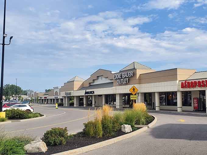 Fashion Outlets of Niagara Falls USA proves shopping therapy comes cheaper when you're not paying Manhattan rent.