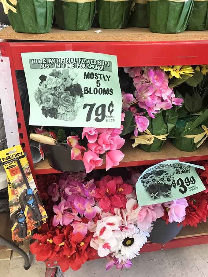 Artificial blooms that look surprisingly real and cost surprisingly little, perfect for brightening any room without the wilting drama.